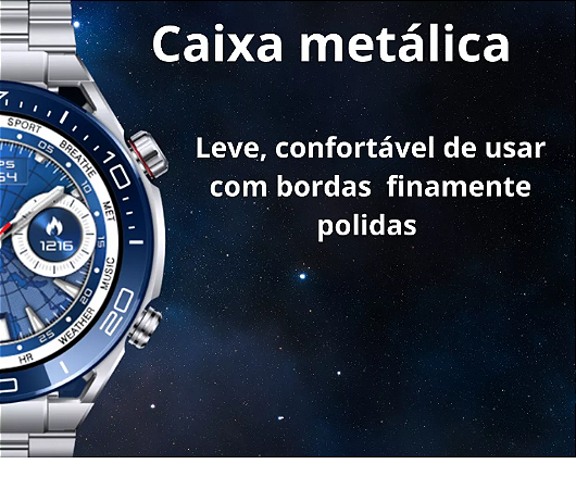Relógio Smartwatch HW5 Max Prata + 2 Pulseiras - Ciclone Magazine ...