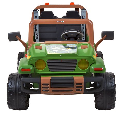 Jeep Ranger Peg Perego 12v Verde 92592 - Ciclone Magazine - Tudo para você