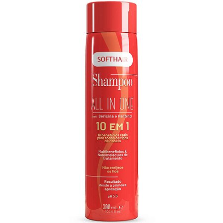 Shampoo All In One Soft Hair - Loja Soft Hair