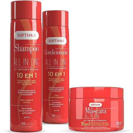 Kit Promocional All In One Soft Hair - Loja Soft Hair