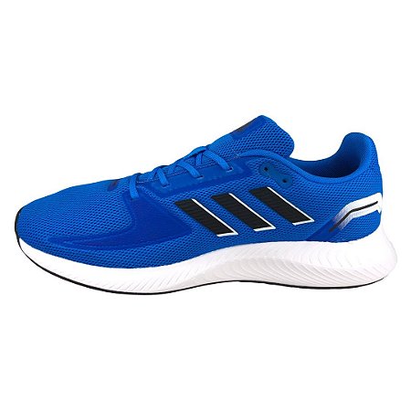 Tênis Masculino Adidas Runfalcon 2.0 - GX8237 - Azul - Stop Calçados ...