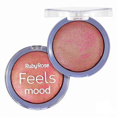 Marble Blush Marmorizado Feels Mood Cor 5 - Ruby Rose - RR MAKES - LOJA VIRTUAL