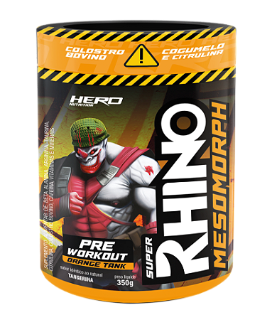 Super Rhino Mesomorph - Pre Workout - Hero Nutrition - Biomax ...