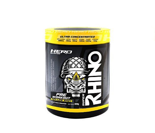 Rhino Pre Workout - Hero Nutrition - Biomax Suplementos a evolução em ...