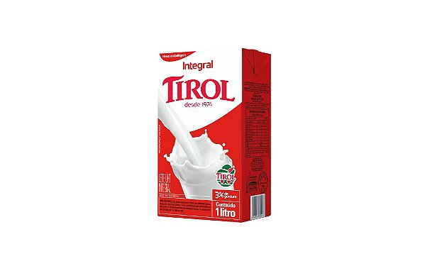 Leite Integral UHT Tirol 1L - Atacarejo AG