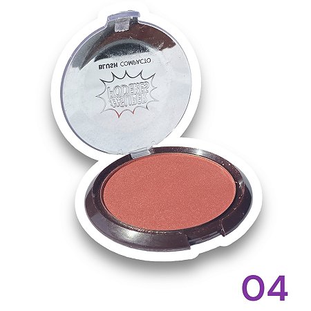 Blush Compacto Super Poderes Classic Super Poderes - Patricinha Preço ...