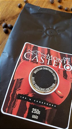 Café Monte Castelo 100% Canephora - Robusta - TEM CAFÉ