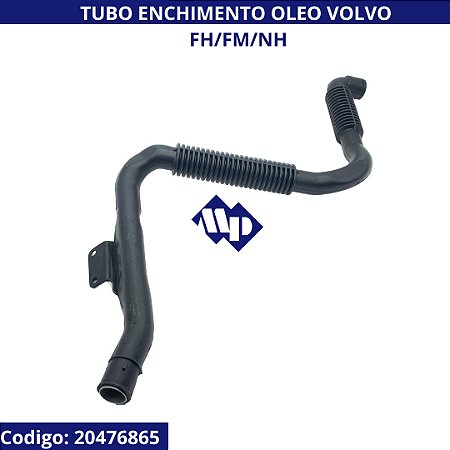 MULTPECAS - TUBO ENCHIMENTO OLEO VOLVO FH/FM/NH - 20476865 - Multpecas ...