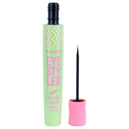 Máscara + Delineador 2 em 1 Eyestyler Ruby Rose HB-8310 virtual make ...