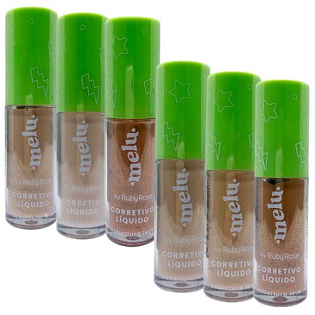 Corretivo Líquido Melu Ruby Rose | Atacado de Makes - Virtual Make ...