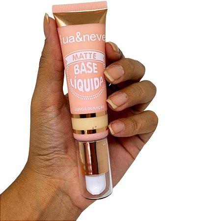 Base Líquida Matte Longa Duração Lua & Neve | Atacadão dos Cílios ...