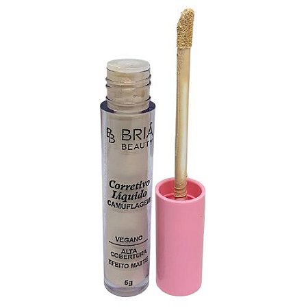 Corretivo Líquido Camuflagem Briá Beauty | makes atacado - Virtual Make ...