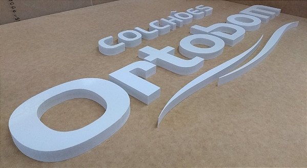 Letras Pvc Expandido - Arte Maiz - Comunicação criativa de A a Z