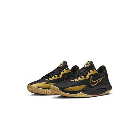 Nike Precision 6 - Black/Gold - Compacto - A Primeira Sneaker Shop da ...