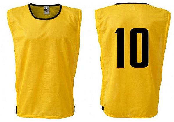 Colete de Futebol Numerados Kit com 10 Unidades - Coletes de Futebol U ...