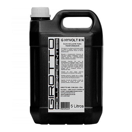 óleo isolante para transformador g hyvolt II n loja supply ...