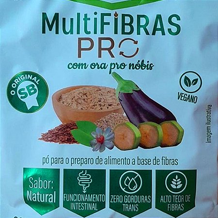MultiFibras Pro com Ora Pro Nóbis - Regula Funcionamento Intestinal ...
