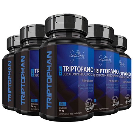 Triptophan (L-Triptofano) Precursor da Serotonina 60Cápsulas - Vida ...