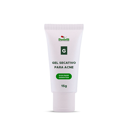 Gel secativo para acne - 15g - Drogaria e Farmácia de Manipulação Danielli
