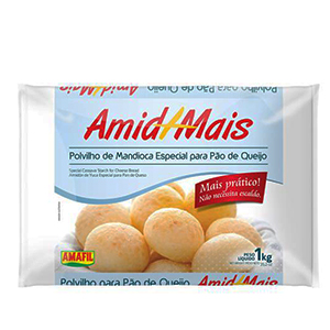 Polvilho De Mandioca Especial Amafil Amidmais Para Pao De Queijo ...