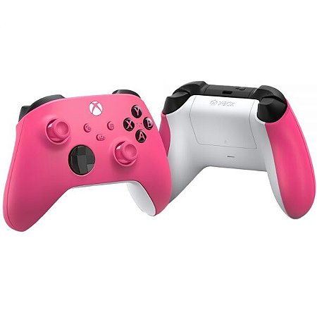 Controle Sem Fio Para Xbox One QAU-00082 - Rosa - ARCADERAMA GAMES