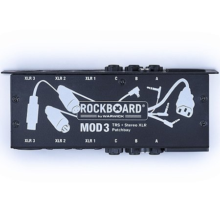 Módulo para Pedalboard Rockboard MOD 3 V2 - All-in-One TRS & XLR ...