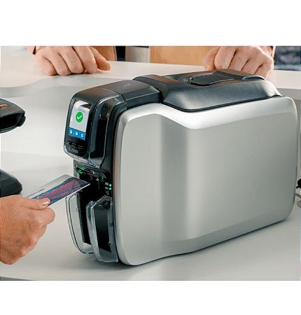 Impressora de cartões ZC300 Zebra - CODEPRINT