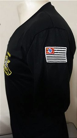 CAMISETA FORÇA TÁTICA 27BPM/M (POLÍCIA MILITAR - Militar SP-Artigos Militar
