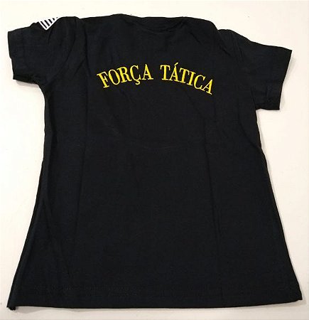 CAMISETA INFANTIL (ROCAM, FORÇA TÁTICA, 2ºCHOQUE , ROTA, BAEP, TOR ...