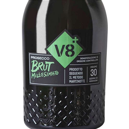 Espumante V8 + Prosecco Doc Brut Millesimato 2022 – Carlo | Vino que T ...