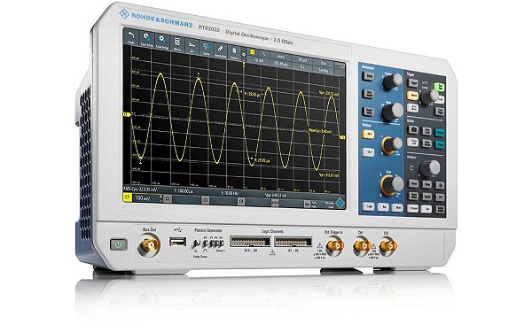 Rohde & Schwarz RTB2002 +RTB-221 – Osciloscópio 100MHz, 2 Canais, Tel ...