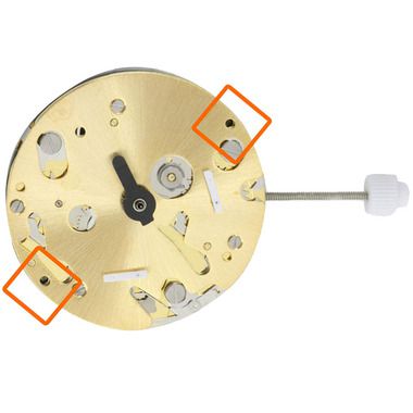 MAQUINA PARA RELÓGIO DE PULSO ISA 9238 - Acessórios e Produtos para ...