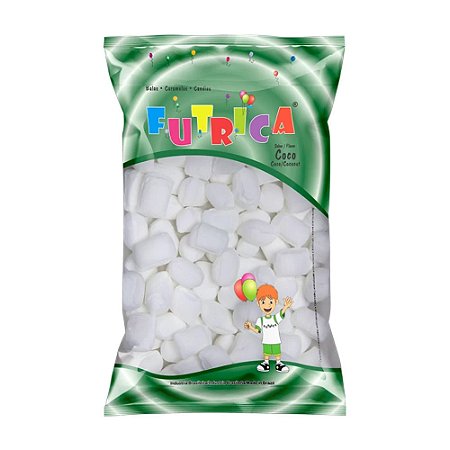 Bala de Coco Tradicional - 700 Gramas - Alegra Festa - Artigos para Festas