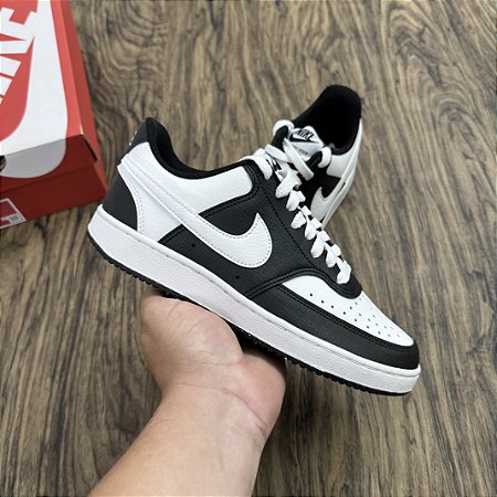 Tênis Nike Court Vision Low Next Nature Panda - Top Store