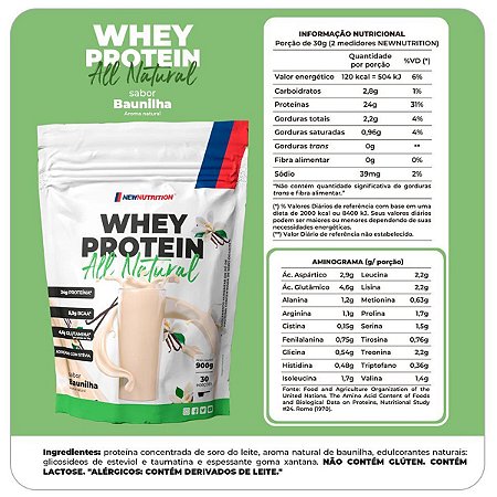 Whey Protein 900g Newnutrition | Nutrione Suplementos - Nutrione ...