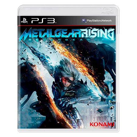 Jogo Metal Gear Rising Revengeance Seminovo PS3 XonGeek O Melhor em Games e Tecnologia voce encontra aqui