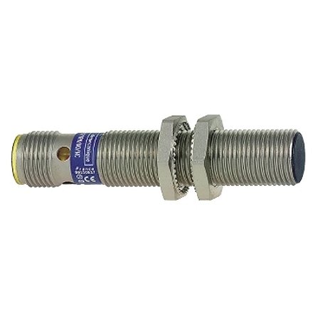 XS112B3PAM12 - SENSOR INDUTIVO M12 12...24VCC PNP NA FACEADO CONEC - Estronic - Materiais Elétricos