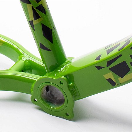QUADRO HUPI NAJA V9 VERDE HORIZONTAL - HUPI BIKES - Torino Bikes