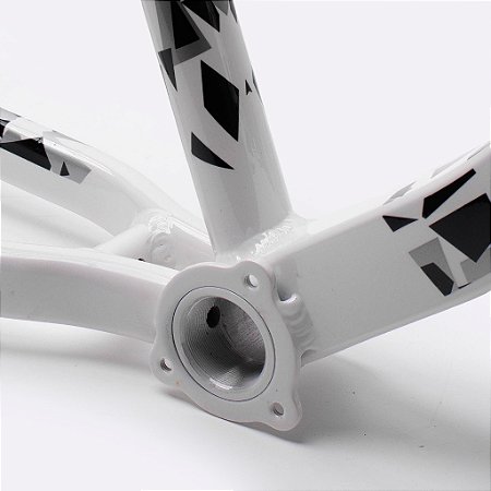 QUADRO HUPI NAJA V9 BRANCO HORIZONTAL - HUPI BIKES - Torino Bikes