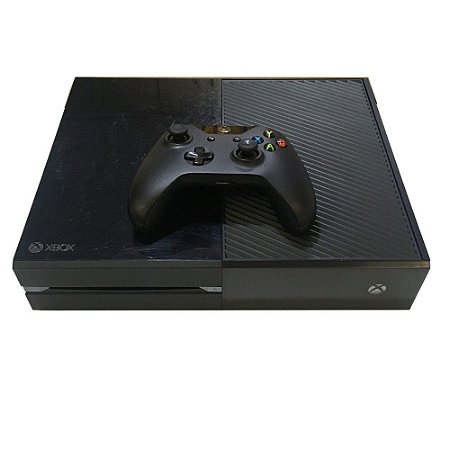 Xbox One Fat 500gb + 1 Controle + 1 Jogo + Fonte e Cabo HDmi - Valentes ...