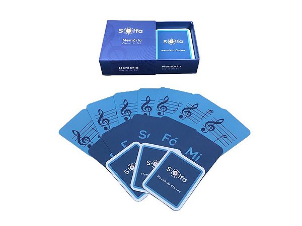Jogo da Memória Musical - Clave de Sol - Jogos Musicais