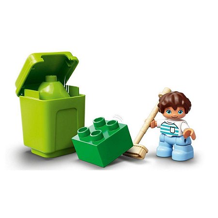 LEGO DUPLO CAMINHAO DO LIXO E RECICLAGEM 10945 - Star Brink Brinquedos