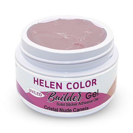Gel Sólido LED/UV Alongamento Unhas Helen Color Builder, 15g - Arte ...