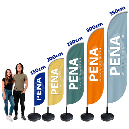 🍃Wind Banner | Banners Wind | WindBanner Personalizado | Windbanner - Adesivos | Banners ...