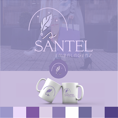 Pacote logotipo básico (Logotipo + tipografia + paleta de cores ...