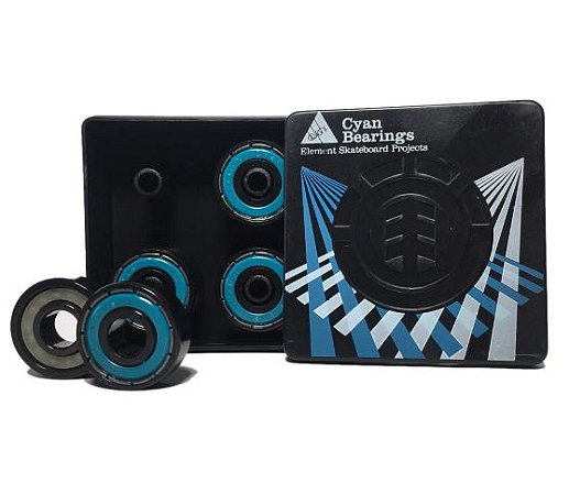 Rolamento Element Cyan Bearings | Bang Life Skate Shop - Bang Life Skate Shop - Tudo para seu ...
