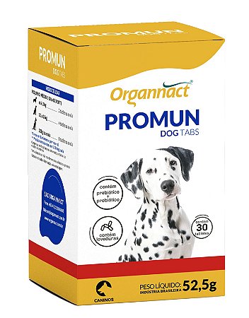 Suplemento Organnact Promun Dog Tabs - Pet Here