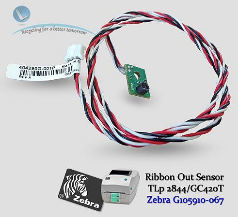 Ribbon Out Sensor TLP2844/GC420T|G105910-067 - Lservice Ribbon Out Sensor TLP2844/GC420T|G105910-067 - Lservice
