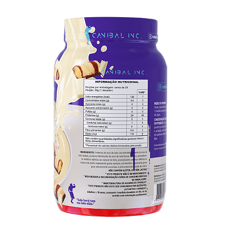 GODS WHEY TASTY 900G - CANIBAL INC - Macaco Blindado: Comprar ...