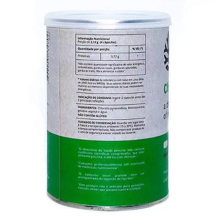 Chlorella 240 Cápsulas Ocean Drop - Me Gusta Veg